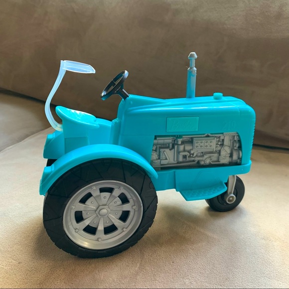 Mattel | Toys | Barbie Blue Tractor 27 Mattel Frm18 | Poshmark
